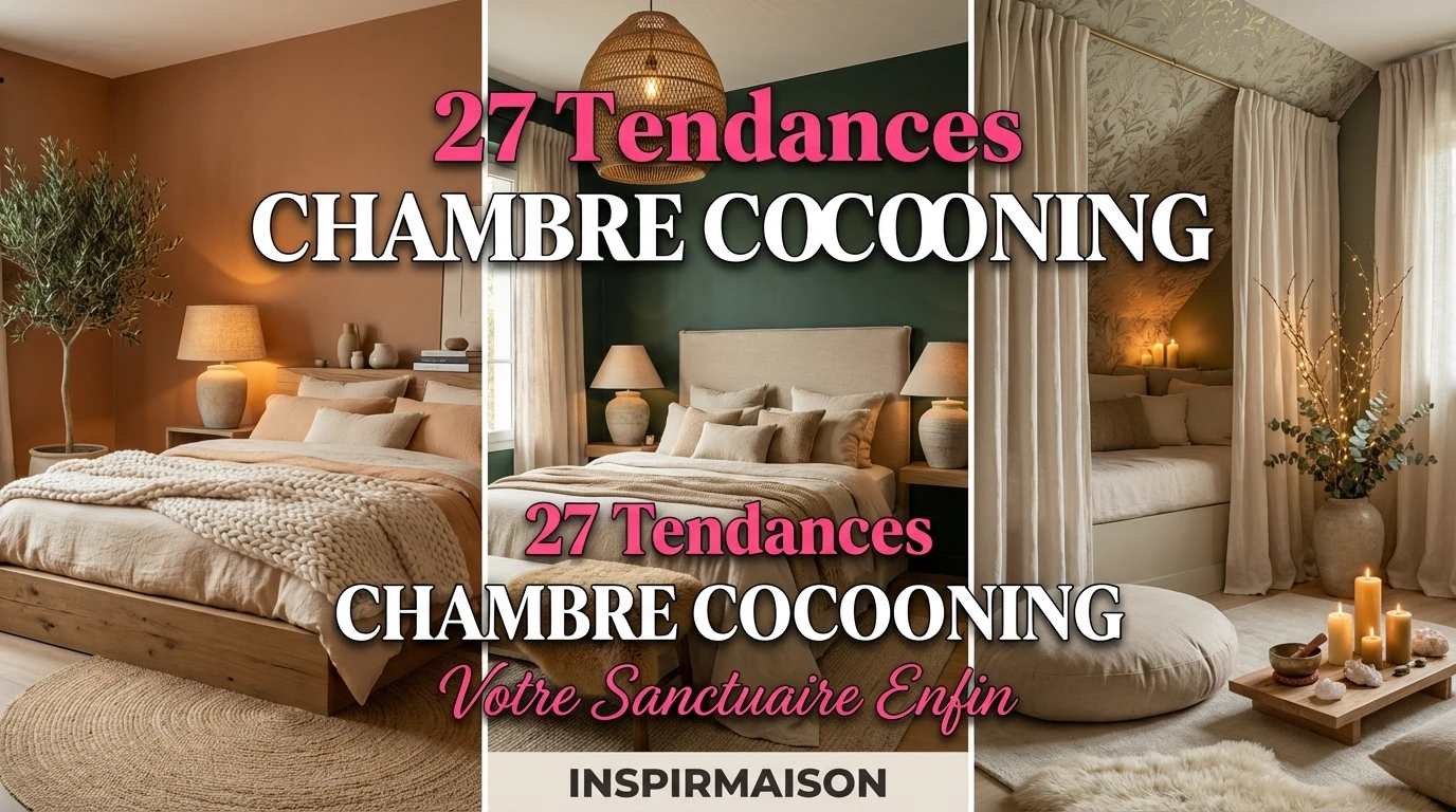 27 tendances chambre cocooning : votre sanctuaire enfin - inspirmaison